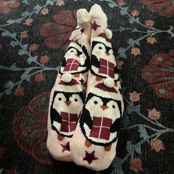 Fuzzy Babba | Other | Fuzzy Babba Penguin Slipper Socks | Poshmark